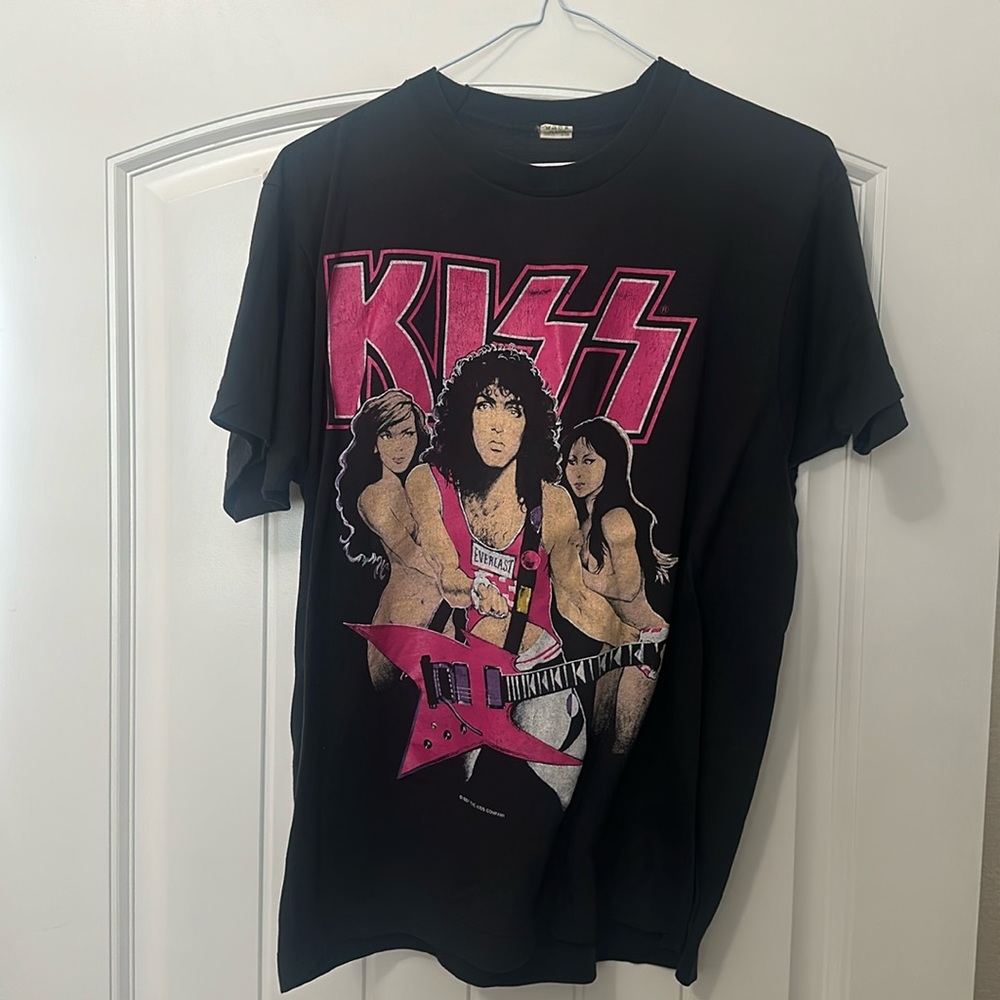 Original Kiss Concert Shirt!! Very Rare!! - Gem